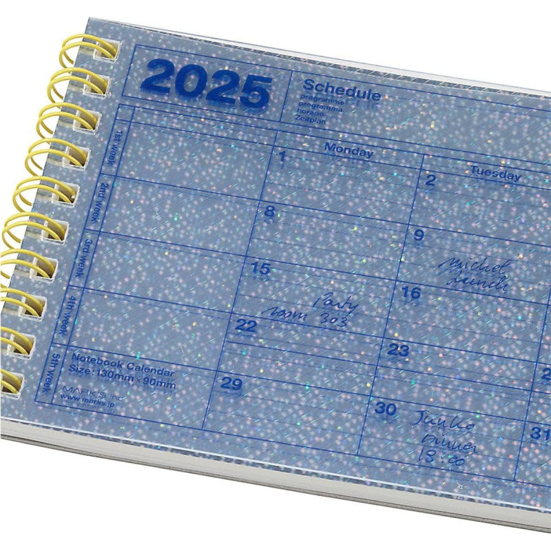 2026 Notebook Calendar XS | City Light | MARK'S | MATERIAL26