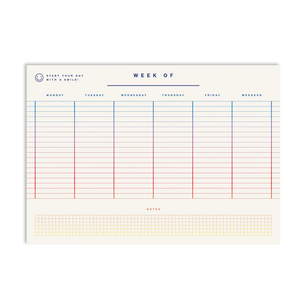 Weekly Planner | Rainbow - MATERIAL26