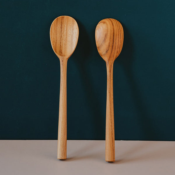 Teak Wood Breakfast Spoon - MATERIAL26